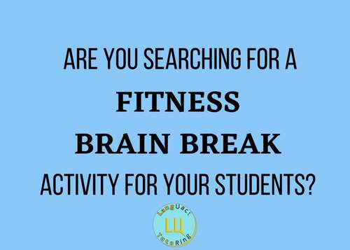 Brain Breaks Fitness | with Animated Gifs | physical education | TPT