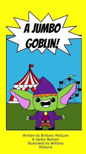 DECODABLE READER - A Jumbo Goblin! - Closed/Open Syllables type 1 & 2 ...