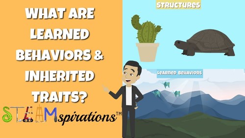 What are Learned Behaviors & Inherited Traits? | Structures Functions # ...