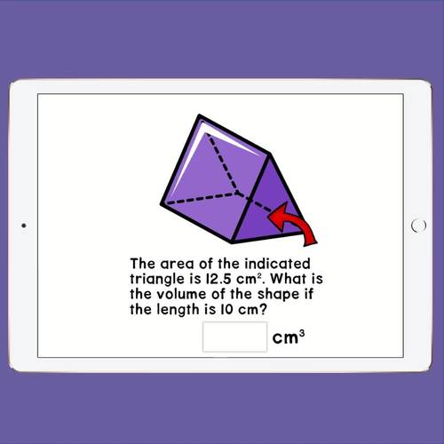 Volume of Simple Shapes Boom cards | Middle School Math | TPT