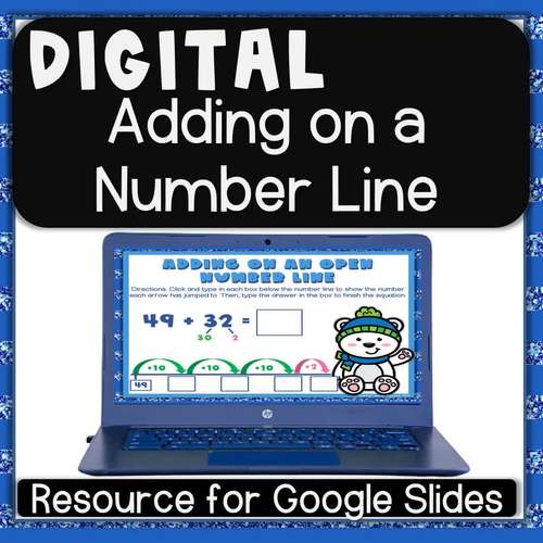 Two Digit Addition on an Open Number Line (Digital Resource) by Heather ...