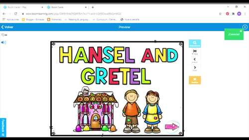 HANSEL AND GRETEL Boom Cards | Story Reading Comprehension by Ms Herraiz
