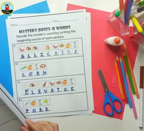 R-Controlled Vowel OR Activity by The Joy in Teaching | TPT