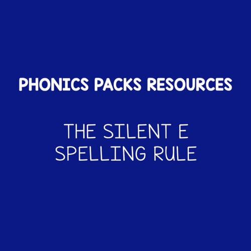 Silent E Rule Phonics Activities for Orton-Gillingham Lessons | TPT