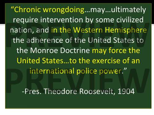 Panama Canal Lesson Plan | US Imperialism, Teddy Roosevelt | US History ...