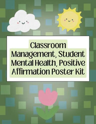 Classroom Management, Student Mental Health, Positive Affirmation ...