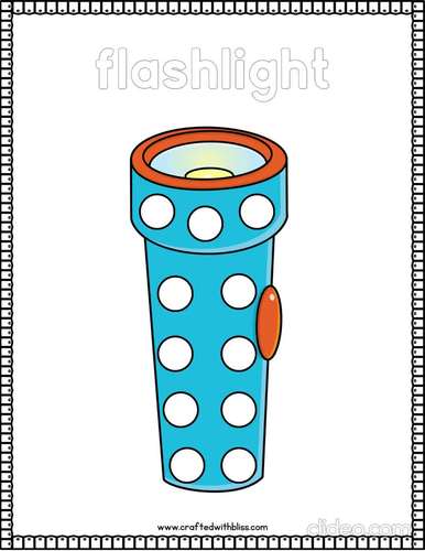 Camping Dot Marker Printable by Crafted with Bliss by Teacher Pia