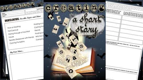 Middle School English ELA Fun Halloween Activity | Writing a Spooky ...