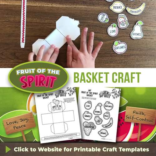 Fruit of the Spirit Bible Lesson Kit [Printable & No-Prep] | TPT