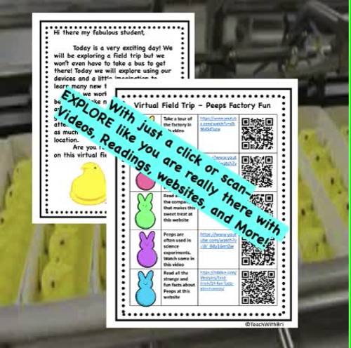 Peeps Factory Virtual Field Trip by TeachWithBri | TpT