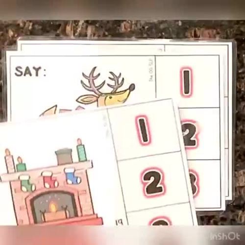 Counting Syllables : Christmas, Winter Theme Phonological Awareness ...