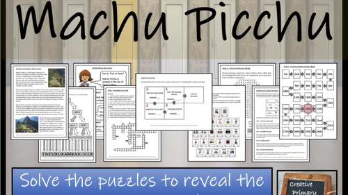 Machu Picchu Escape Room Activity by Creative Primary Literacy | TPT