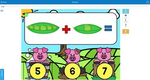 Sumas hasta 10 - parte 2 Boom Cards™ | Digital Task Cards by Cloud Ten