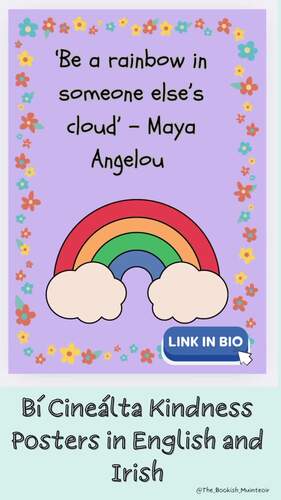 BUNDLE! Bí Cineálta Printable Kindness Posters in English and Irish
