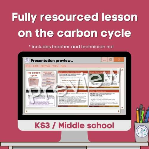 The carbon cycle (KS3) by CMGs Science lessons | TPT