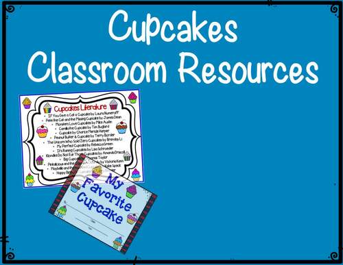 Cupcake Unit: Literacy & Math Centers & Activities | TPT