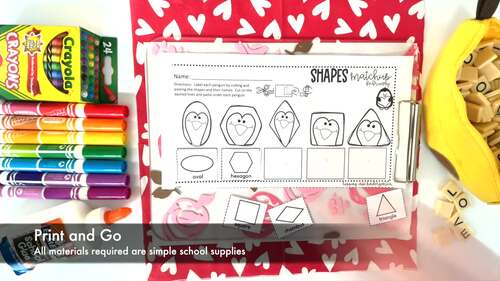 February No Prep Printables, math + literacy, emergency sub plans ...