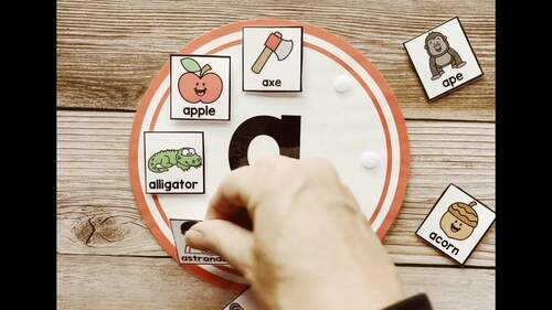 Errorless Alphabet Worksheets- Beginning Sounds- Preschool, Kinder ...