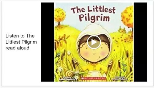 Thanksgiving Read Alouds The Littlest Pilgrim for Special Ed PRINT and ...