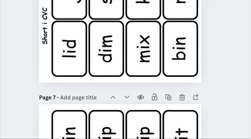 I Spy: Short i CVC Words | Phonics Center & Worksheet | Print & Go