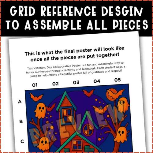 Happy Halloween Collaborative Poster - October Art Project│Bulletin ...