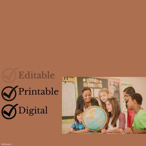 Geography Skills Unit Notes and Map Activities for Continents and Oceans