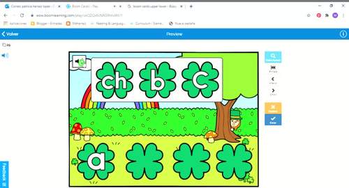 BOOM CARDS San Patricio: ORDEN ALFABÉTICO St. Patrick's Day Distance ...