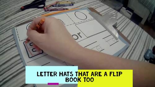 Kindergarten Letter of the Week Hats | Beginning Sound Phonics | TpT