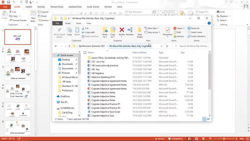 Spanish I Unit- Cognates (Noun and Adjective) & Intro to Adjective ...