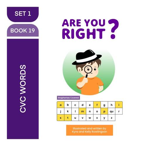 80 Decodable CVC eBooks - UFLI sequence by TICK Literacy | TPT