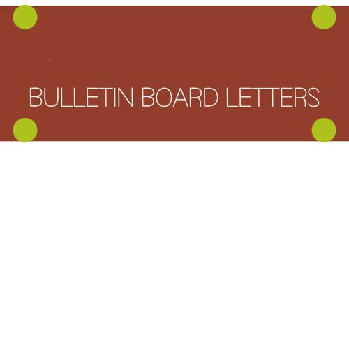 Gingerbread Letters | Classroom Decor | Bulletin Board Decor | Theme | 300+