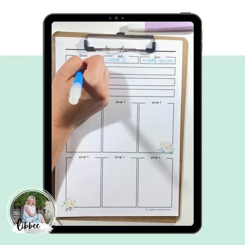 Teacher Lesson Planner by Teacher Planning Resources | TPT