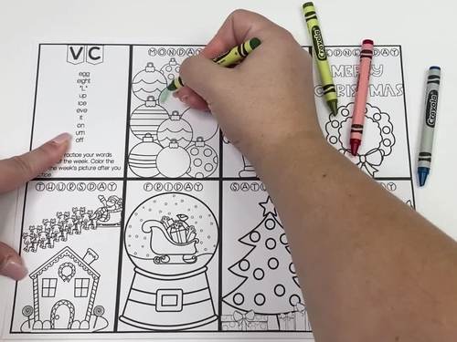 Christmas Apraxia Homework by Speech Tea | TPT