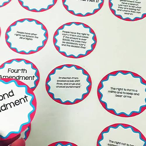 Bill of Rights | Bill of Rights Activity by Right Down the Middle with ...