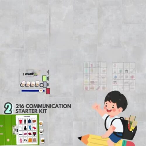 Non-Verbal Communication kit Autism Reduce Frustration Manage Behaviors ...