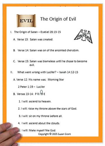 Where Did Evil Come From? Bible Study Plan for Homeschool & Christian ...