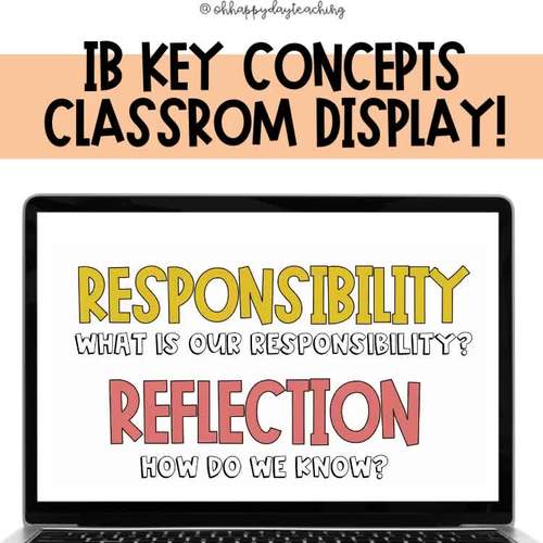 IB Key Concepts Classroom Display | PYP, MYP and DP. by Oh Happy Day ...