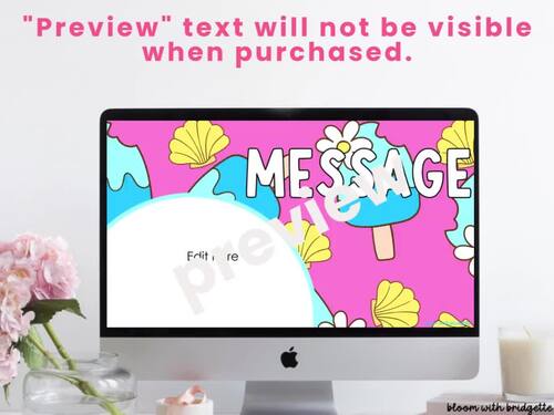 Summer PowerPoint and Google Slides Templates - Beach Decor - Morning ...