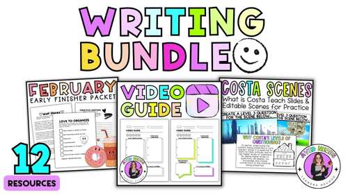 AVID Fun Writing Activities Bundle by AVID Nerds | TPT