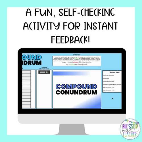 Transformations - Rotation, Reflection, Translation Digital Activity ...