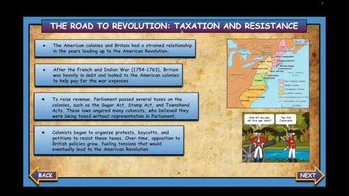 Causes Of American Revolution. L16 Bundled.Powerpoint.Primary Source ...