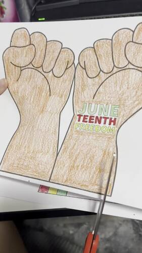 Juneteenth Writing Craft Activities - Rainbow Juneteenth Bulletin Board ...