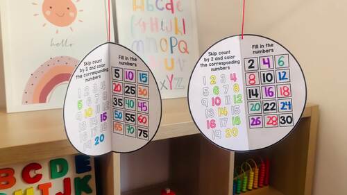 Skip Counting Craft Activity | Skip Counting Practice Activities | Math ...