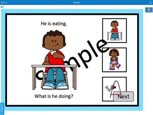 Animated Actions BOOM Card Deck for Speech Language Therapy | TPT