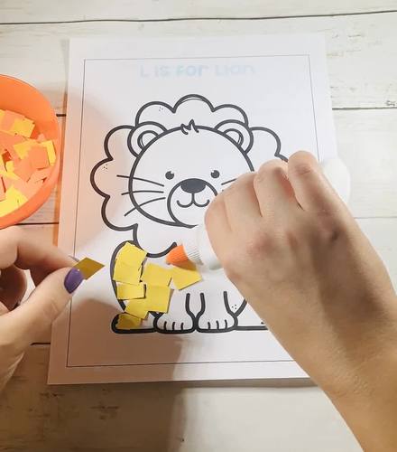 Letter L Art Project by Little Owl Academy | TPT
