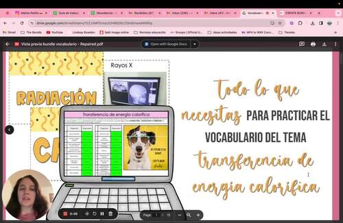 Bundle Transferencia de energía calorífica vocabulario by A Traveler ...