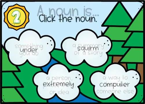 Boom Cards™ All About Nouns Bundle by Mrs Stewart in 3rd | TPT