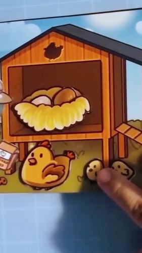 DIY Happy Farm Busy Book - Printable Paper Dollhouse Activity Book