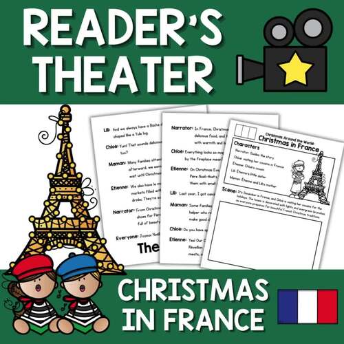 Christmas in France Reading Activity | Holidays around the World ...
