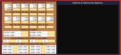 Mystery Digital Pixel Art NO PREP - Cheetah Addition & Subtraction Mastery